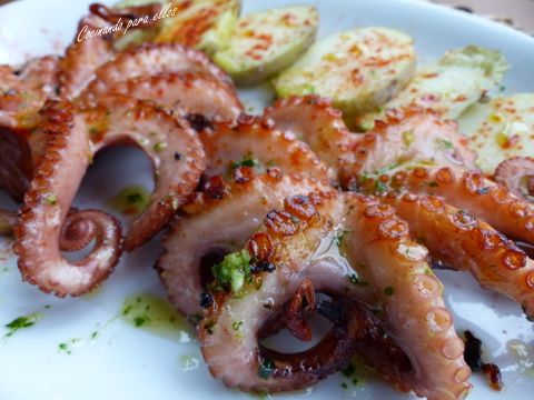 Cocinando para ellos : PULPITOS A LA PLANCHA