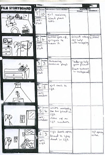 THE 4TH FLOOR: Rough Storyboard