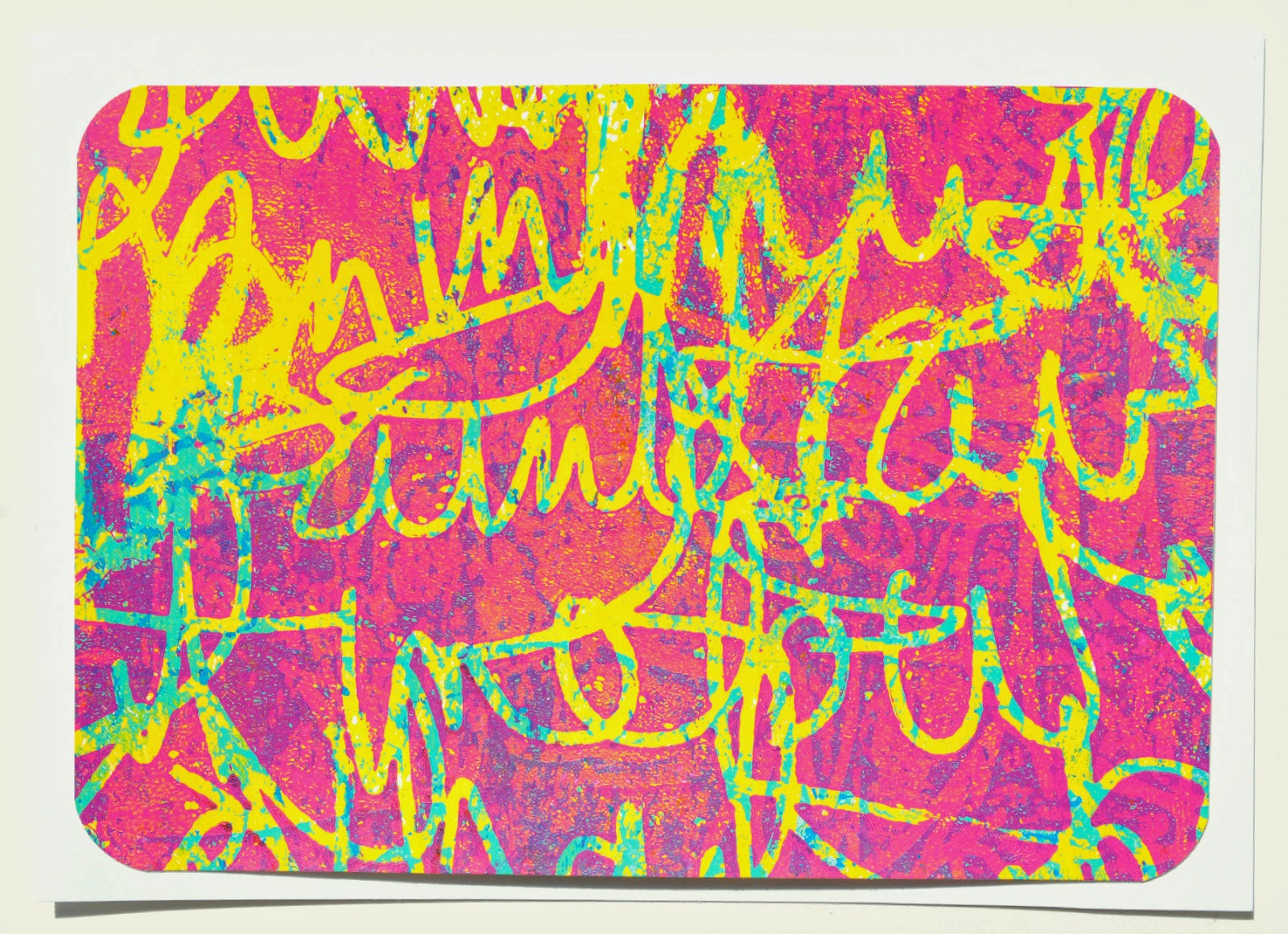 StencilGirl Talk: Scribble Scratch Handwriting Notes!