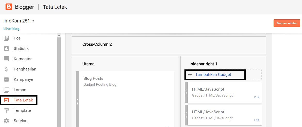 Cara Terbaik Membuat Menu di Footer Pada Blog | InfoKom 251