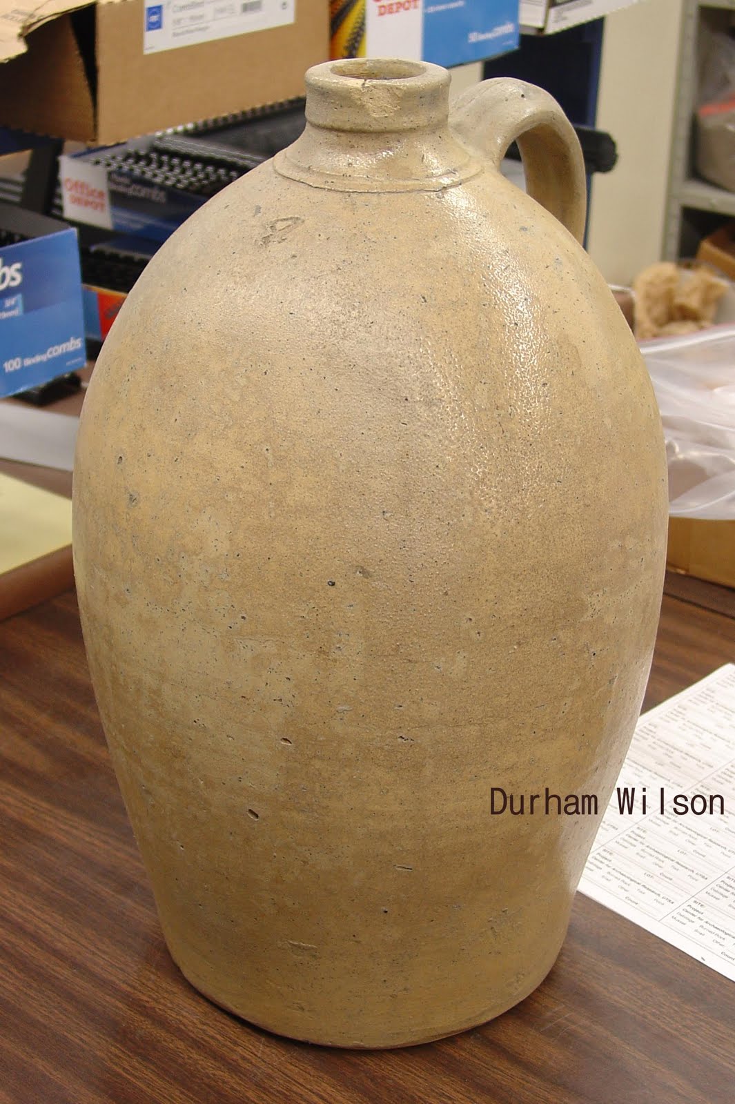 the NAVASOTA CURRENT: Early potters in Texas, Wallace and James Wilson ...