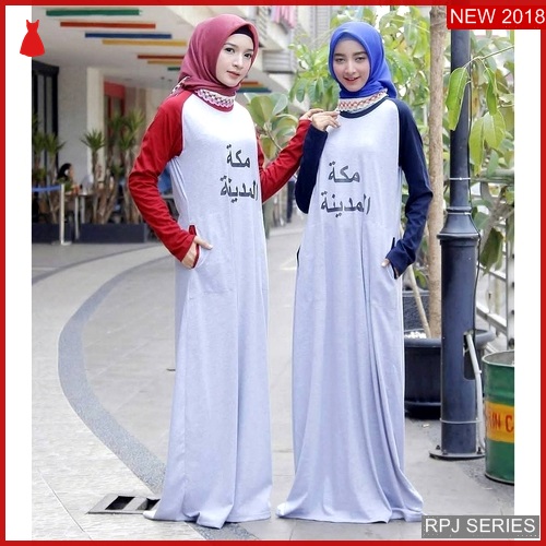 RPJ157D196 Model Dress Mekkah Cantik Madinah Wanita