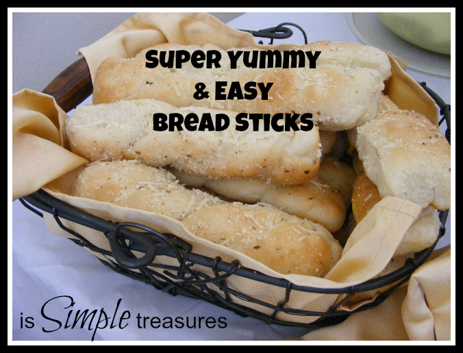Grandma Myrt: Bread Sticks - Super Yummy! Super Easy!