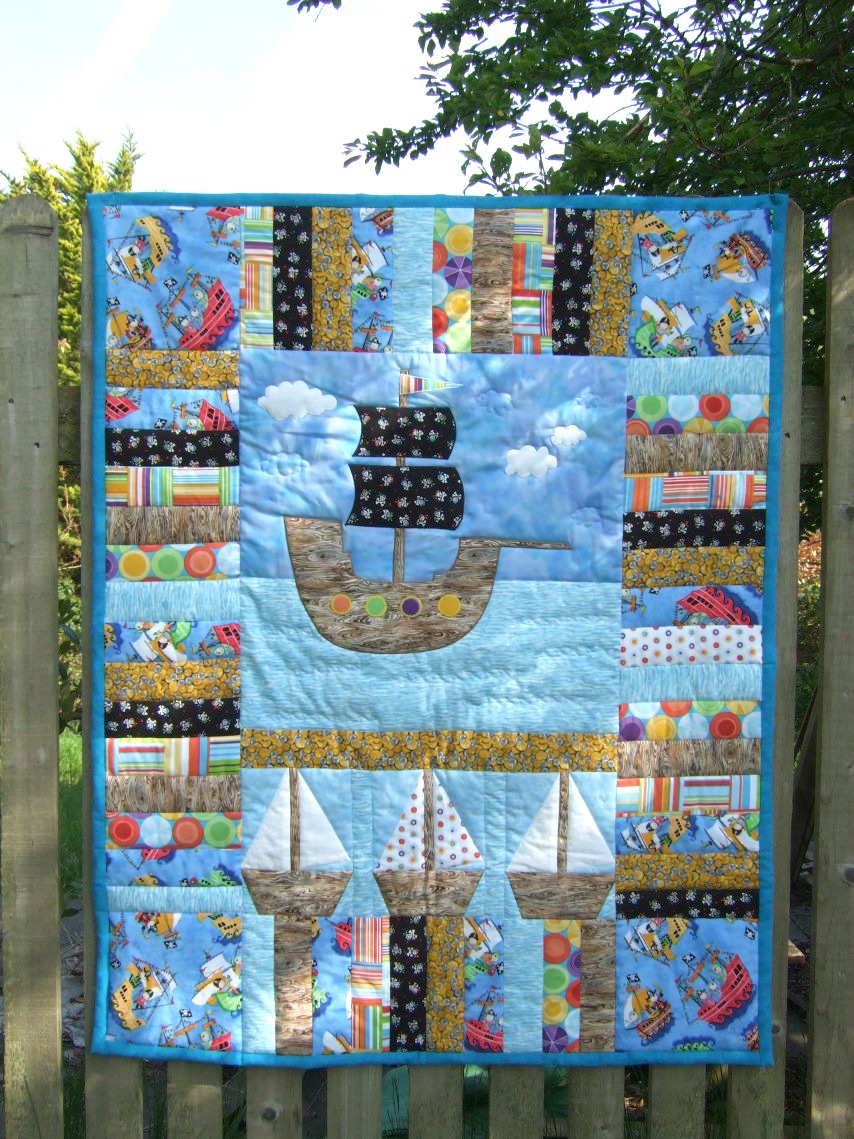 Emy's Crafty Blog: A pirate quilt