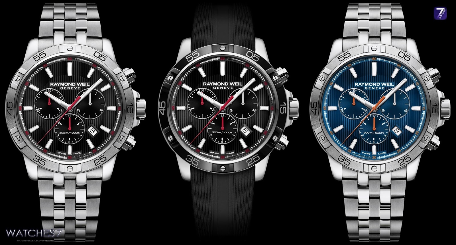 Watches 7: RAYMOND WEIL – TANGO 300 Chronograph Steel 43mm