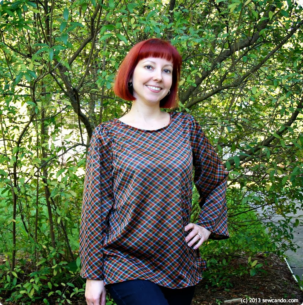Sew Can Do: Pattern Review: The Julia Top from Seamingly Smitten