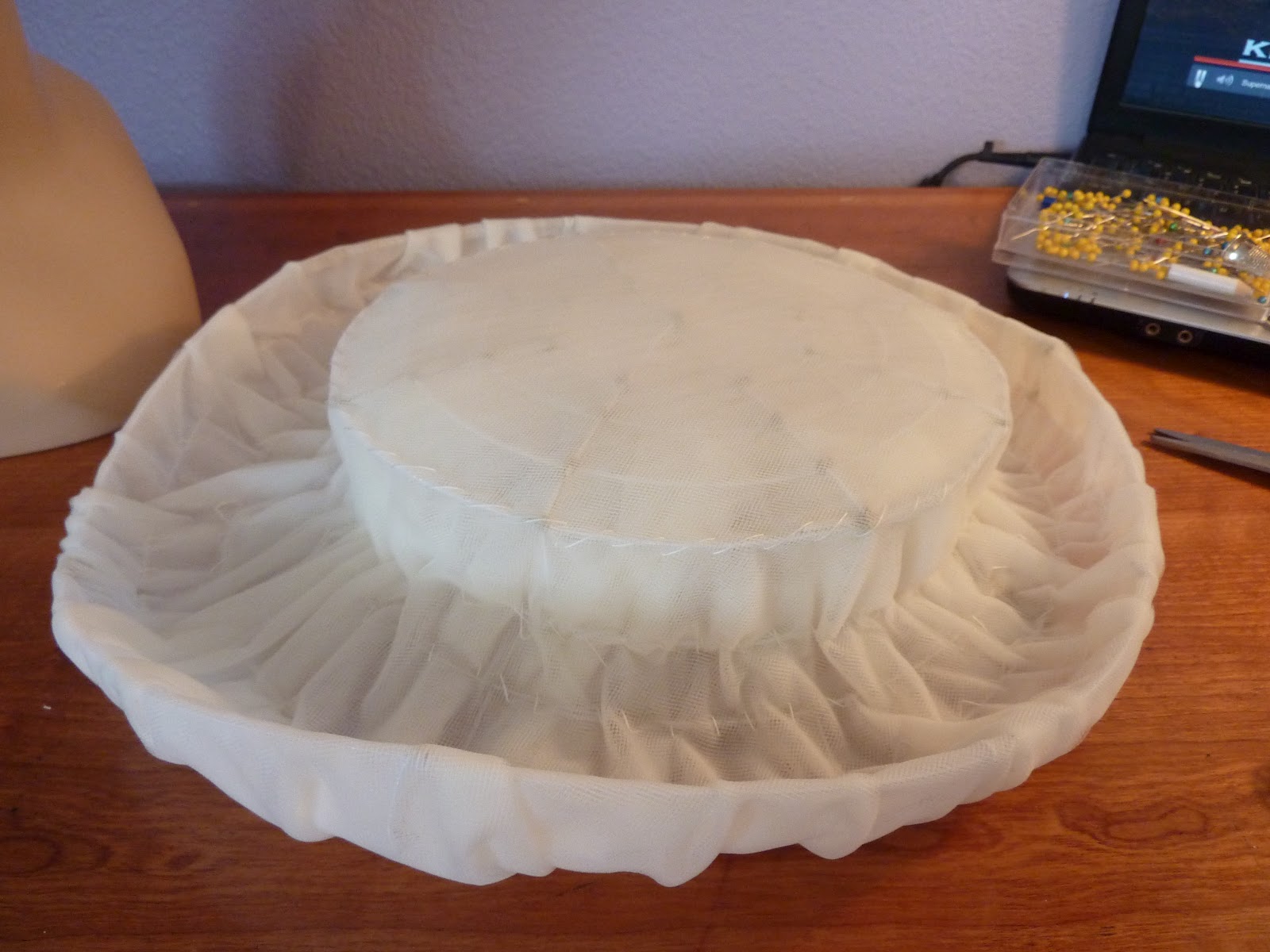 Beauty From Ashes: Wire Frame Hat How To...Part 5