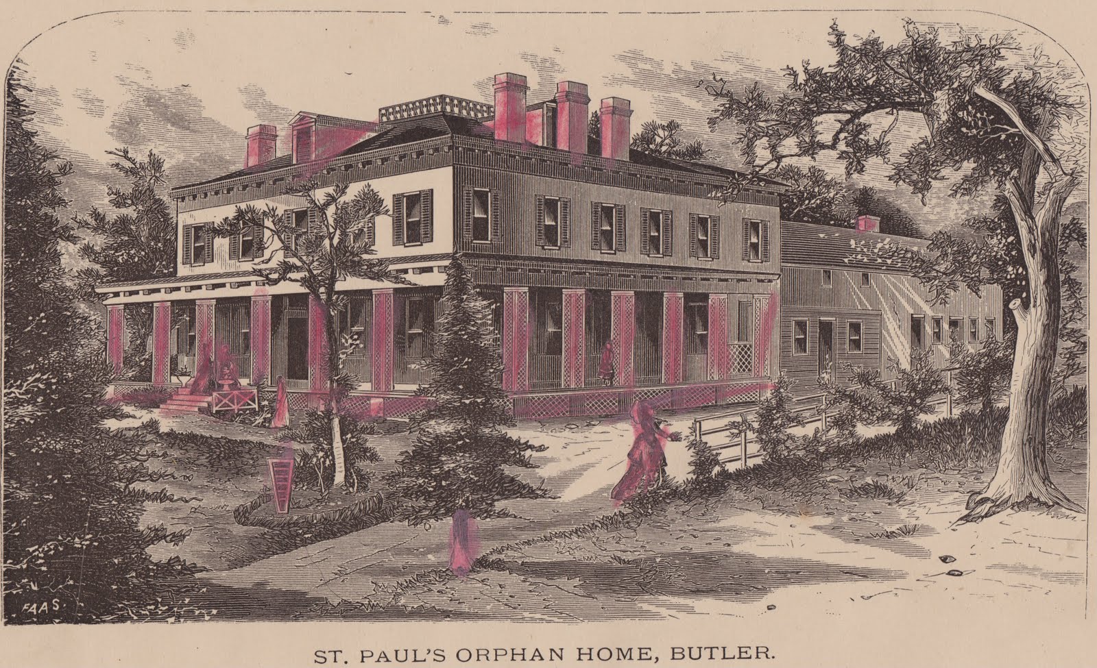 Papergreat: Illustrations of Pennsylvania's orphanages, circa 1880