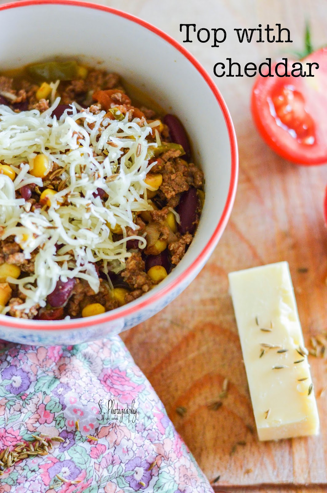 Warm as a chili con carne - The Cook Who Photographed