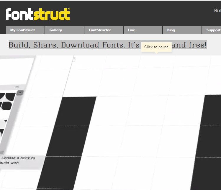 Fontstruct - Build, Share, Download Fonts. It's simple and free! - Misc