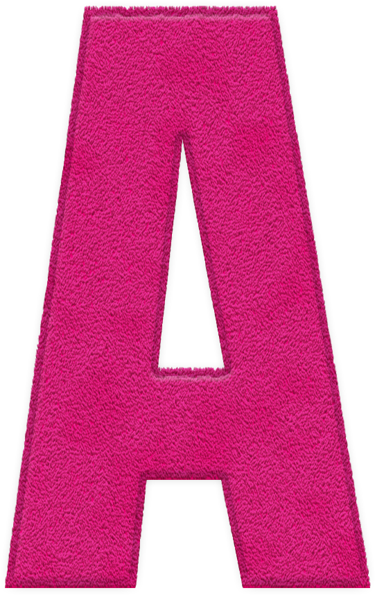 MIS ARCHIVOS DE MANUALIDADES: ABECEDARIO ROSA