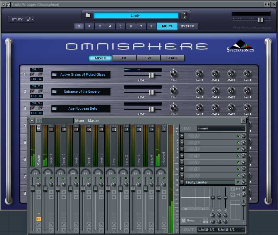 МОИ ИНТЕРЕСЫ: OMNISPHERE и FL Studio. Начало.