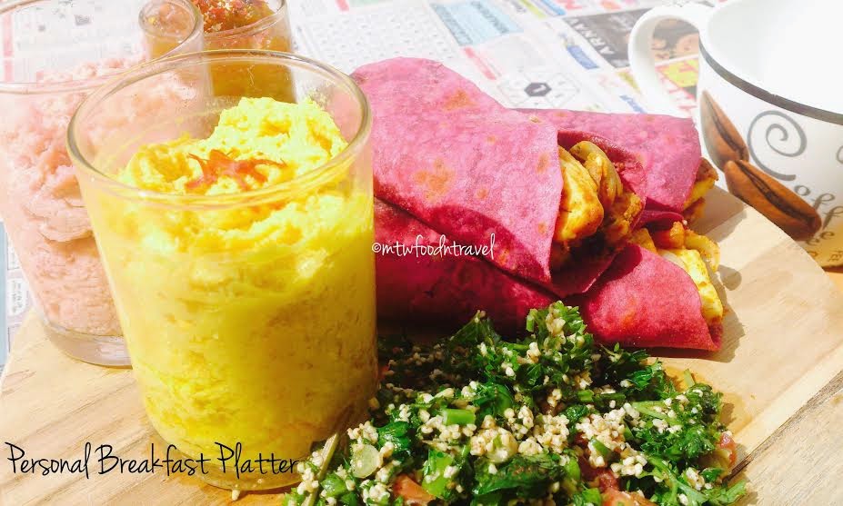 My Tryst With Food And Travel: BREAKFAST PERSONAL PLATTER OF TANGY ...