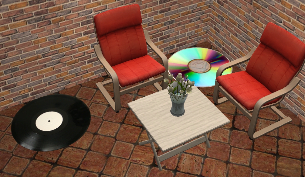 TheNinthWaveSims: The Sims 2 - Compact Disc and Vinyl Record Recolors ...