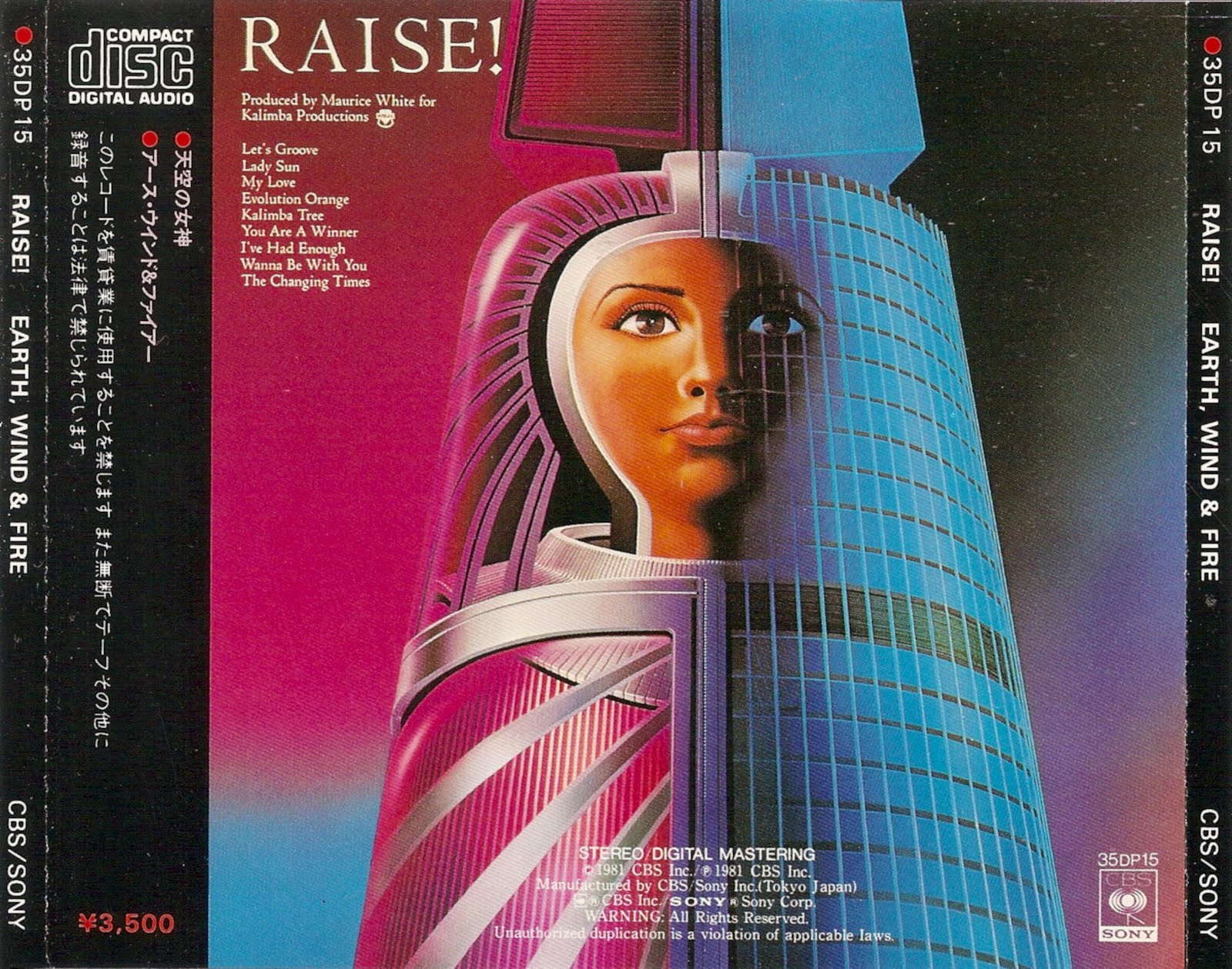 The First Pressing CD Collection: Earth, Wind & Fire - Raise!