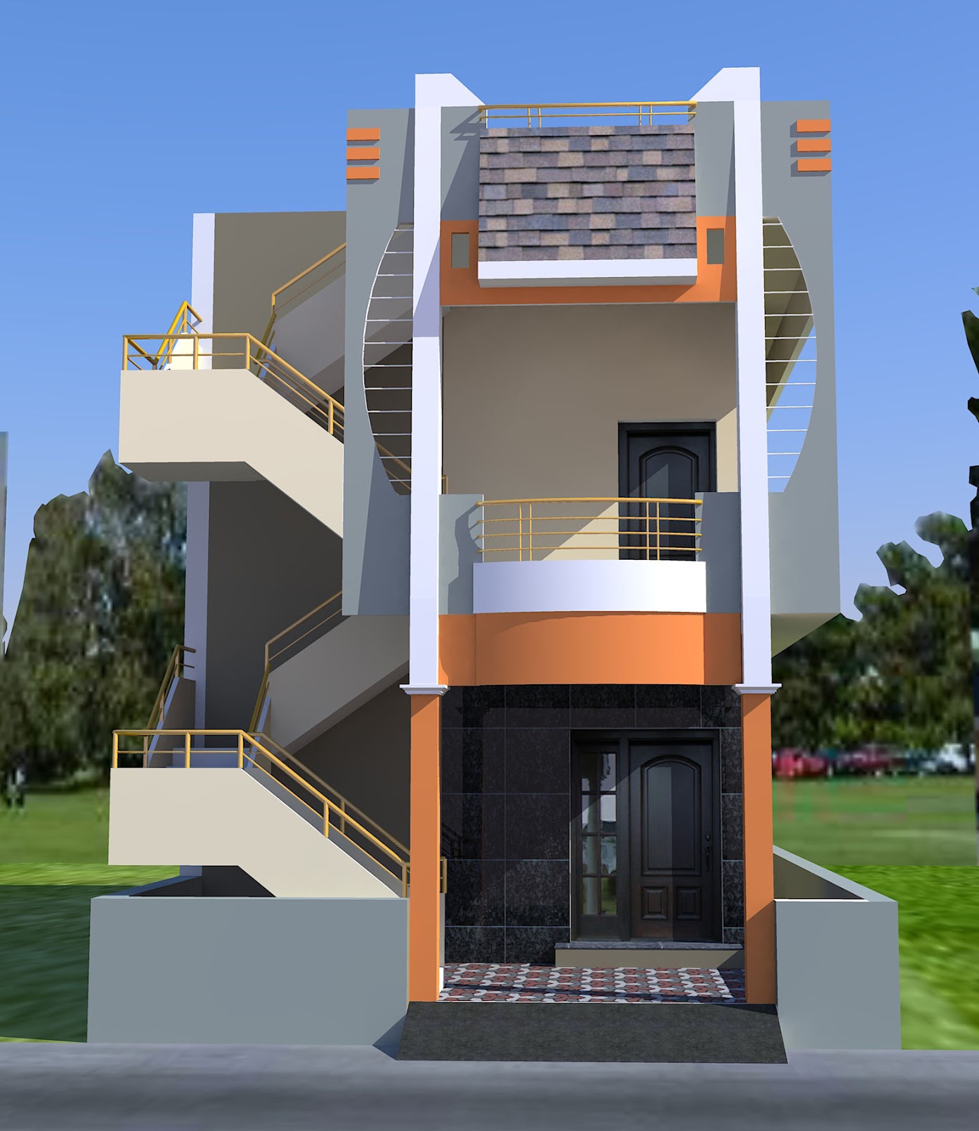 Great Ideas 25+ 2D Front Elevation