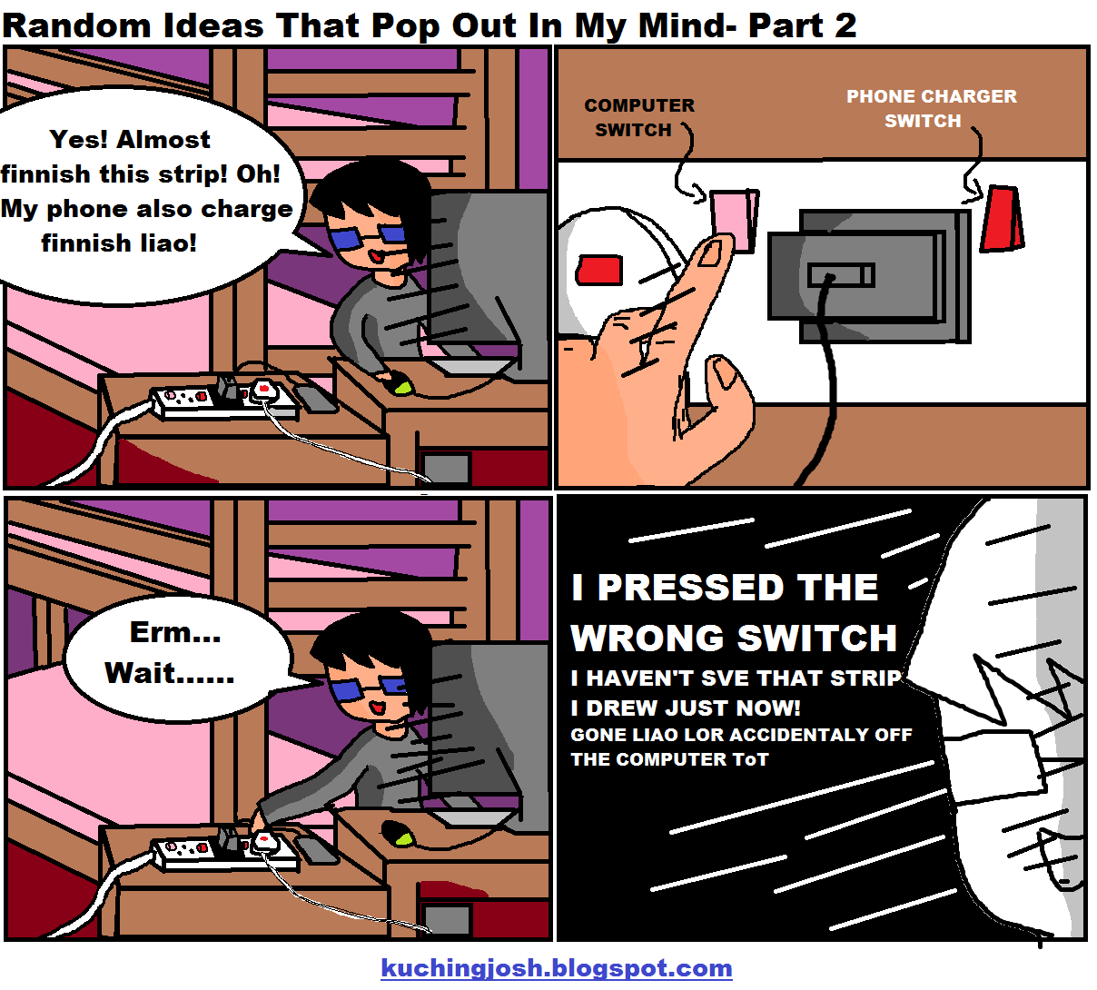 Josh In Kuching: Random Ideas That Pop Out In My Mind