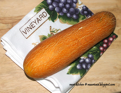 Mori's Kitchen: Timun Tua masak Lemak Kuning