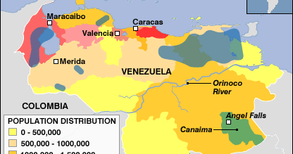 Venezuelan Oil: Map of Venezuelan oil fields