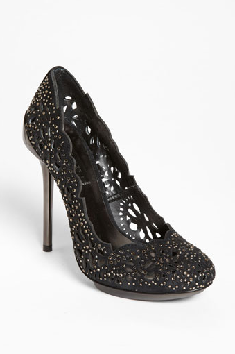 My Superficial Endeavors: BCBGMAXAZRIA Peacock Pumps & Faricia Sandals ...