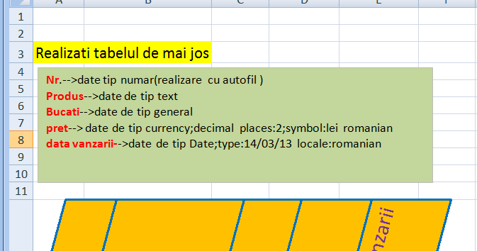 lectieticinfo: Fisa de lucru cu formatarea celulelor Excel