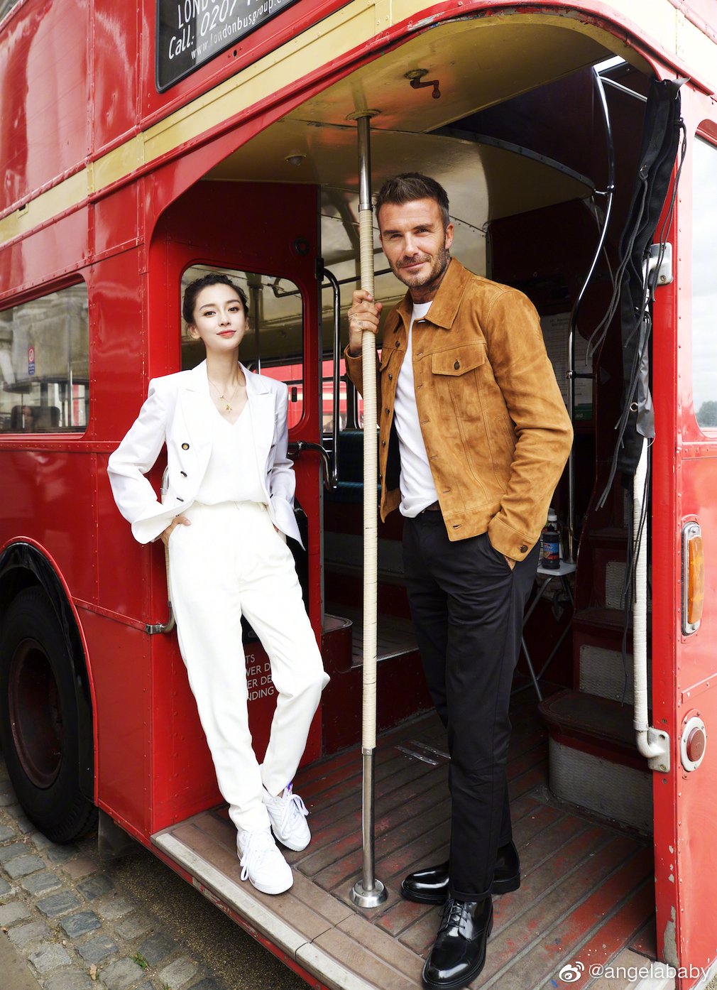 China Entertainment News: Angelababy and David Beckham in London