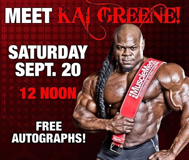 Meet Kai Greene - September 20, 2014 | Bodybuilding and Fitness Zone