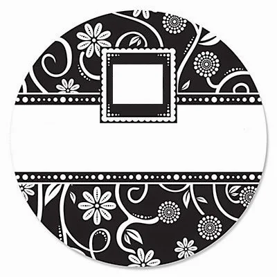 Black and White Damasks: Free Printable Toppers and Labels. - Oh My ...