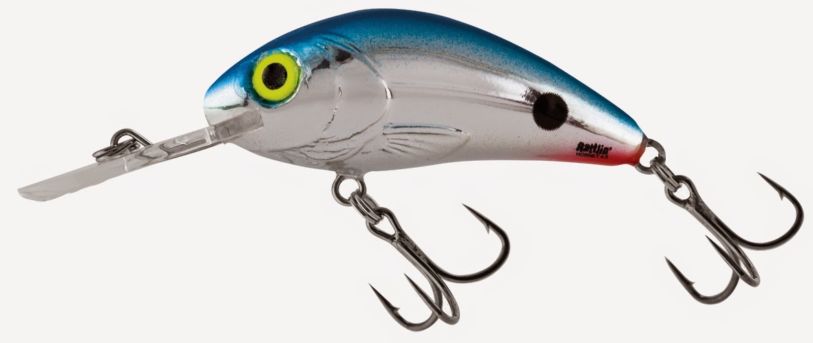 Salmo Diving Charts: Rattlin' Hornet 4.5