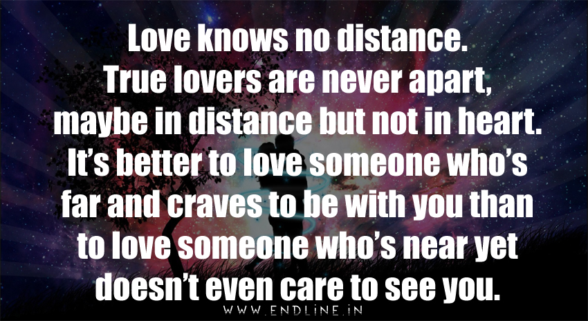 Love knows no distance... ~ Amazing Pictures