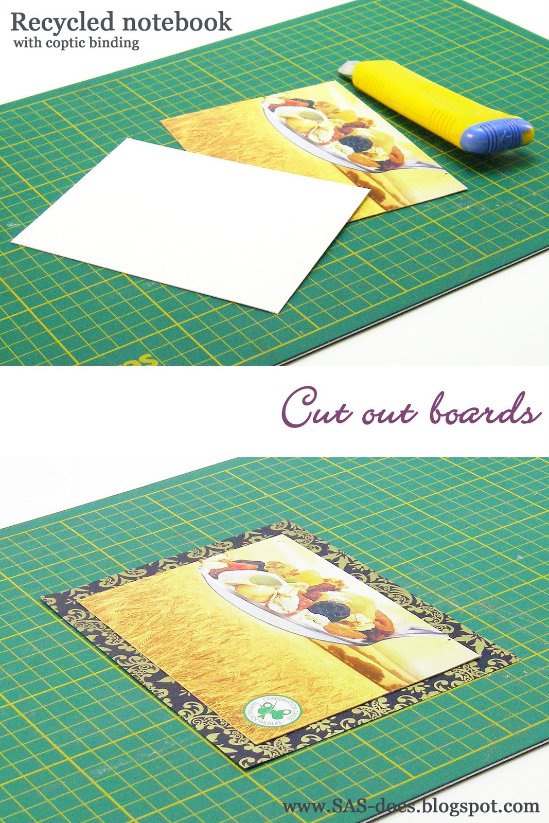 Recycled notebook tutorial part 1 | SAS does ...: Recycled notebook ...