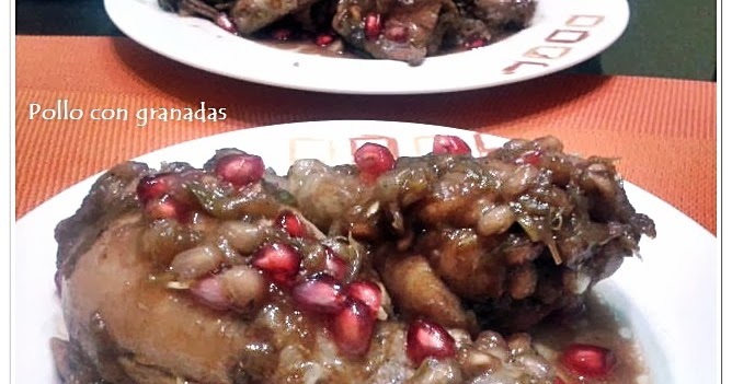 La Cocinera Mileurista: Pollo con granada