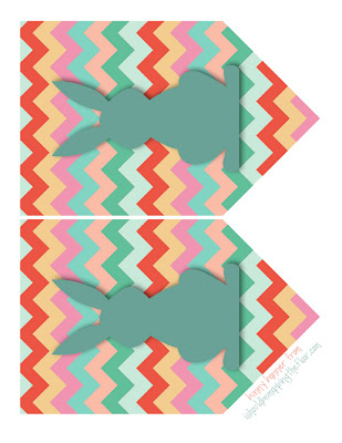 Friday's Freebie: Printable Bunny Banner | i should be mopping the floor