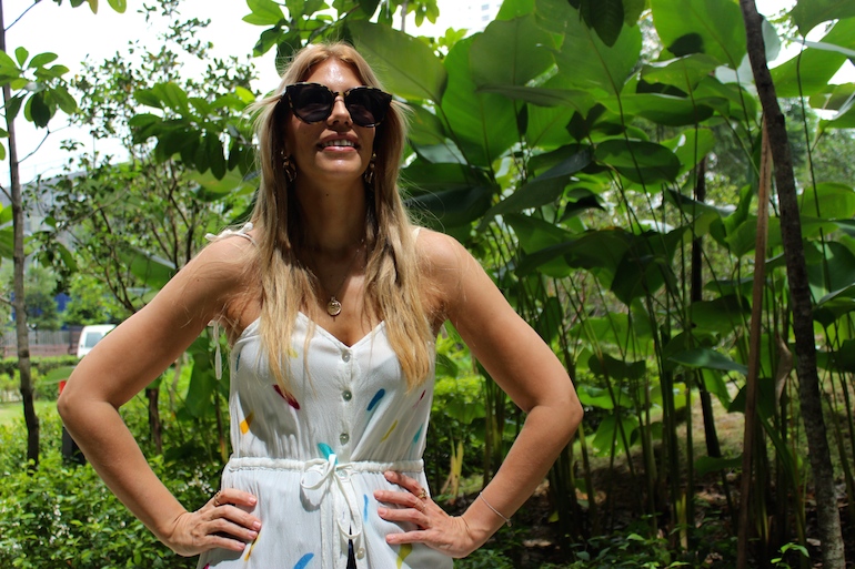 Miss trendy Barcelona: Batik dress