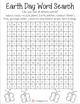 Earth Day Freebie! | TheHappyTeacher