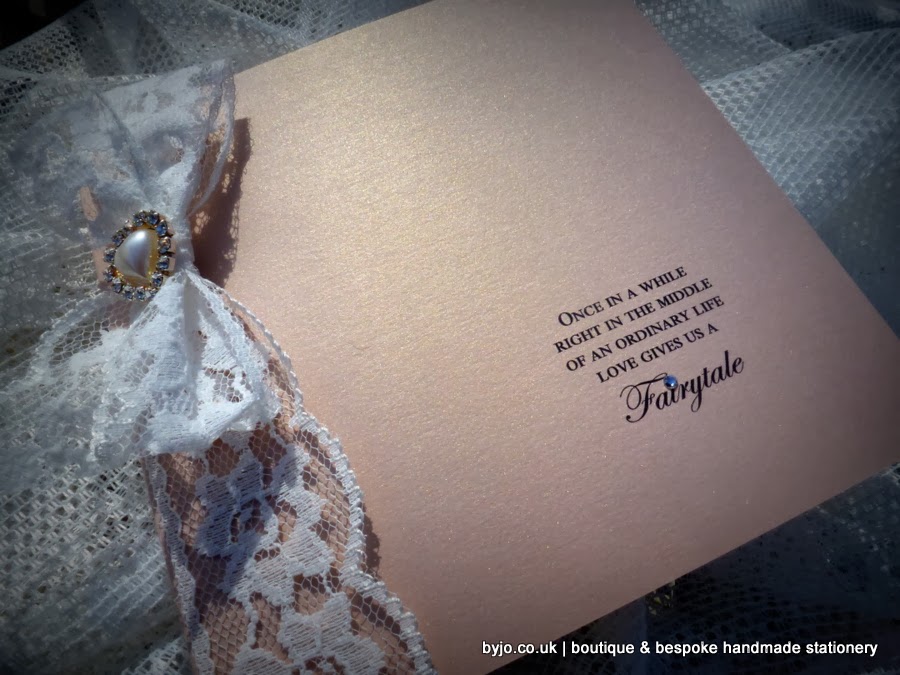 byjo.co.uk handmade wedding invitations stationery | Cardiff, South Wales