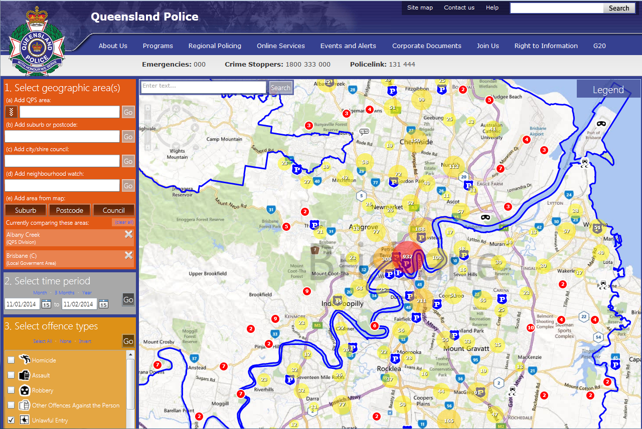 #All-things-spatial: Mapping crime in Queensland