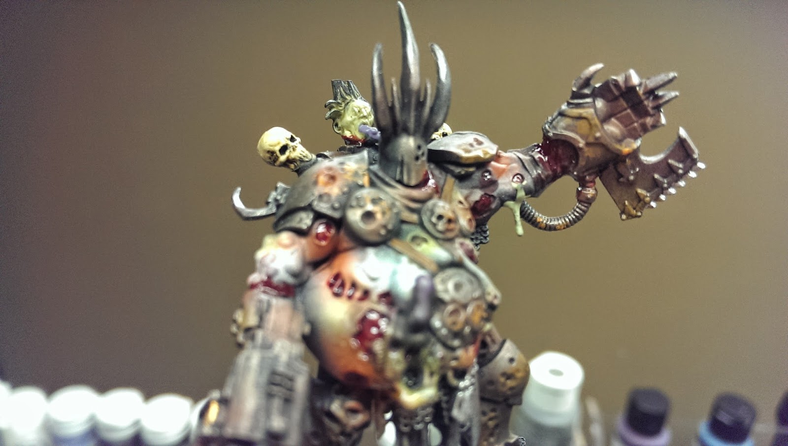 Pretty Much Anything Cool: The 40k Glottkin Part 2 (CSM lord and GUO)