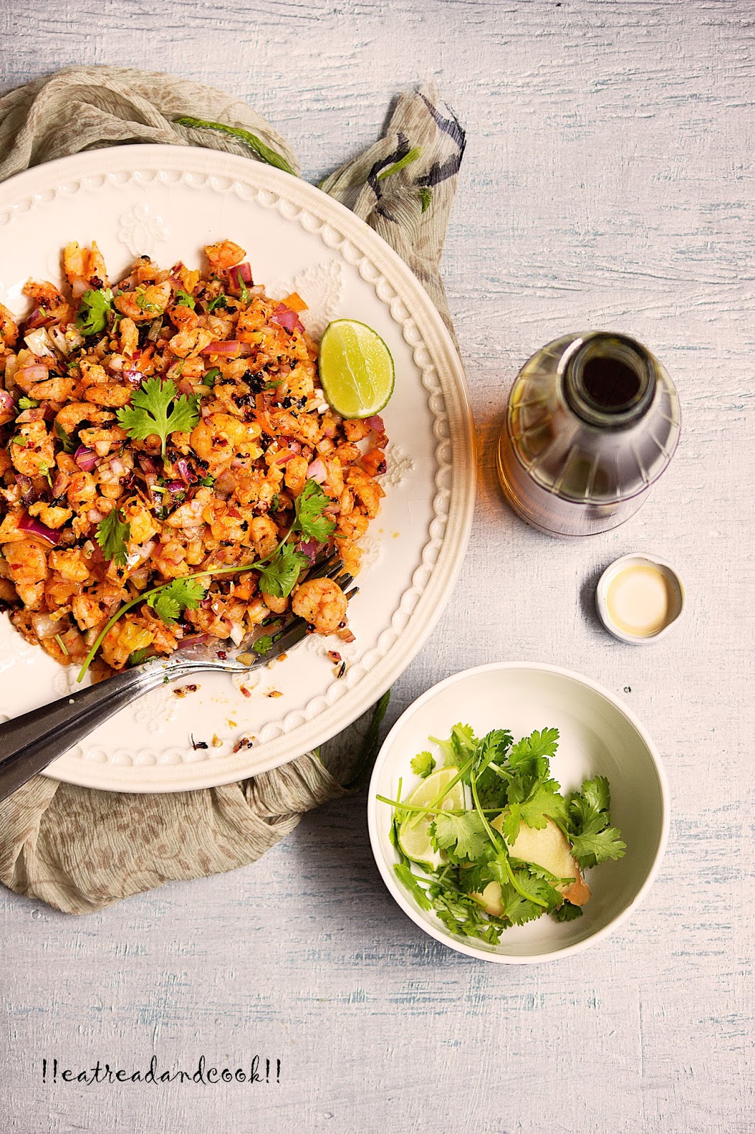 Chingri Macher Bhorta / Bengali Prawn Bharta