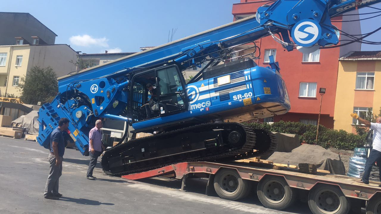 Sitar Zemin Yeni Seri Soilmec SR-60 Halat Baskılı Makinasıyla Daha Güçlü!