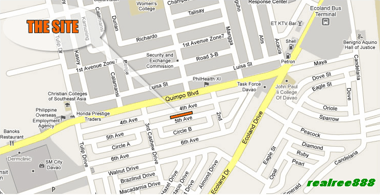 DAVAO HOMES 888: TRESSIA TOWNHOUSE - Ecoland, Davao City