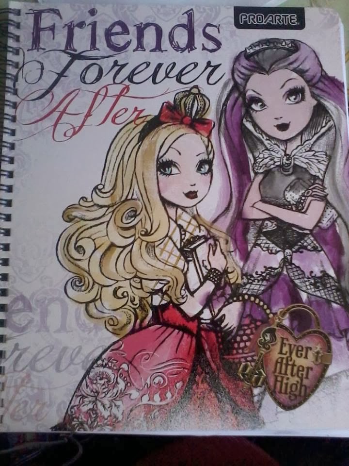 Ever After High Nataly: Mi primer cuaderno de ever after high