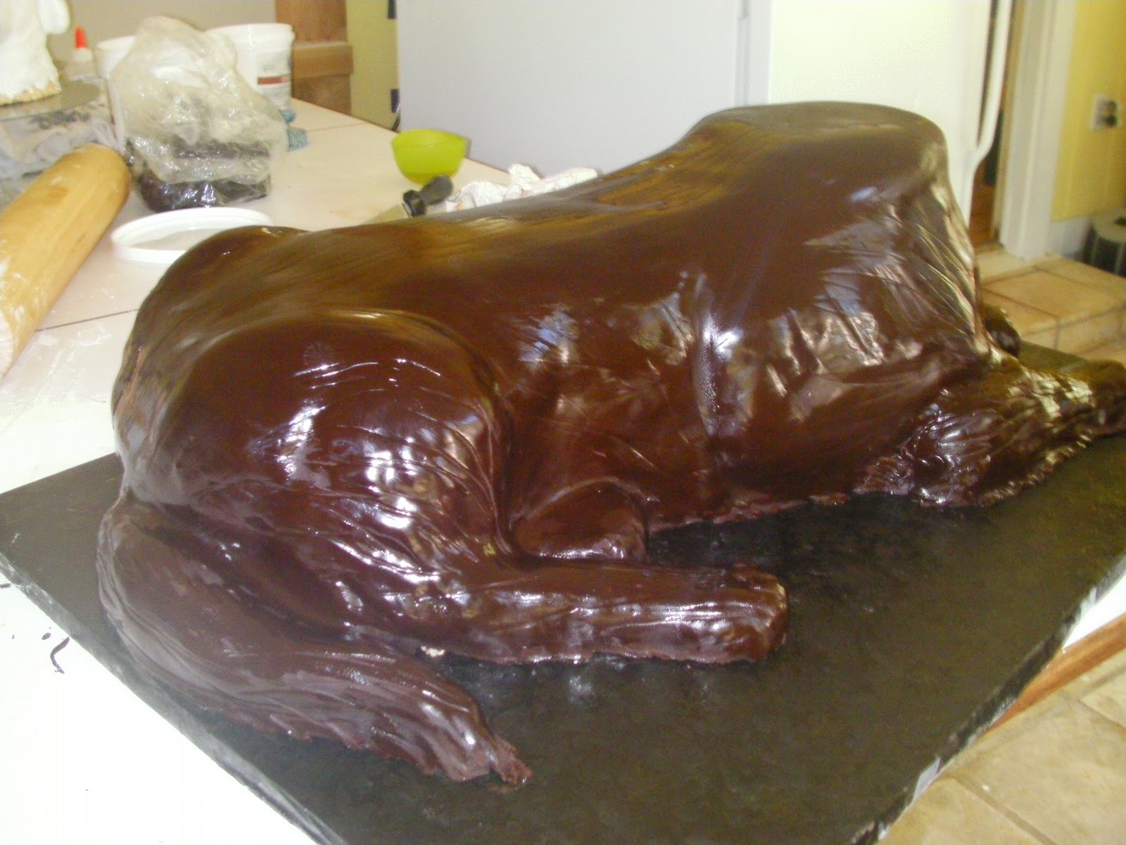 Edge Desserts: The Construction of a Chocolate Lab Cake