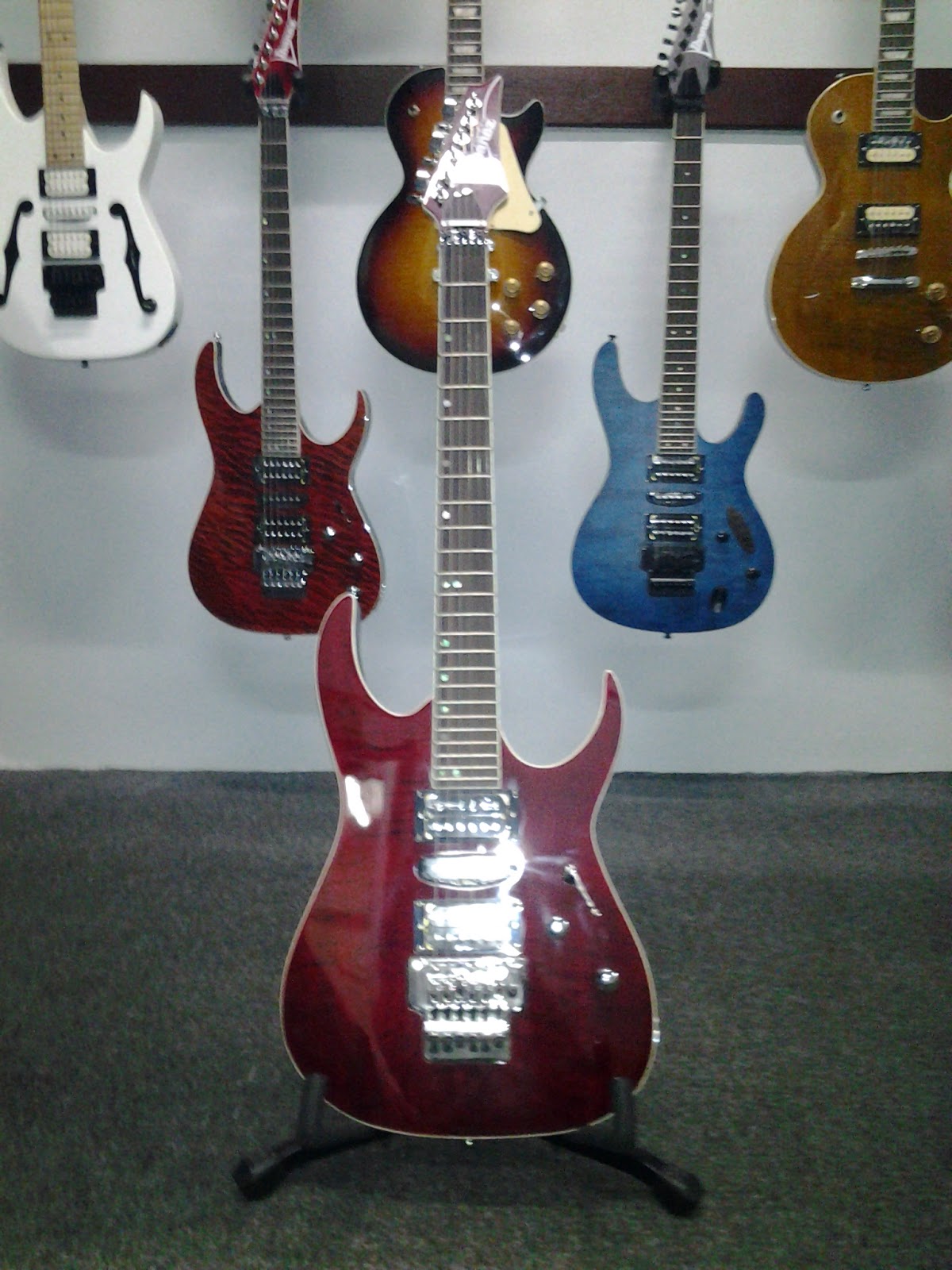 Legacy Studio: Ibanez RG Premium Electric Guitar - Trans Red