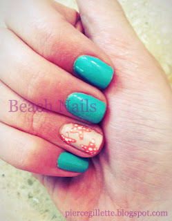 Beach Nails! | PIERCE GILLETTE
