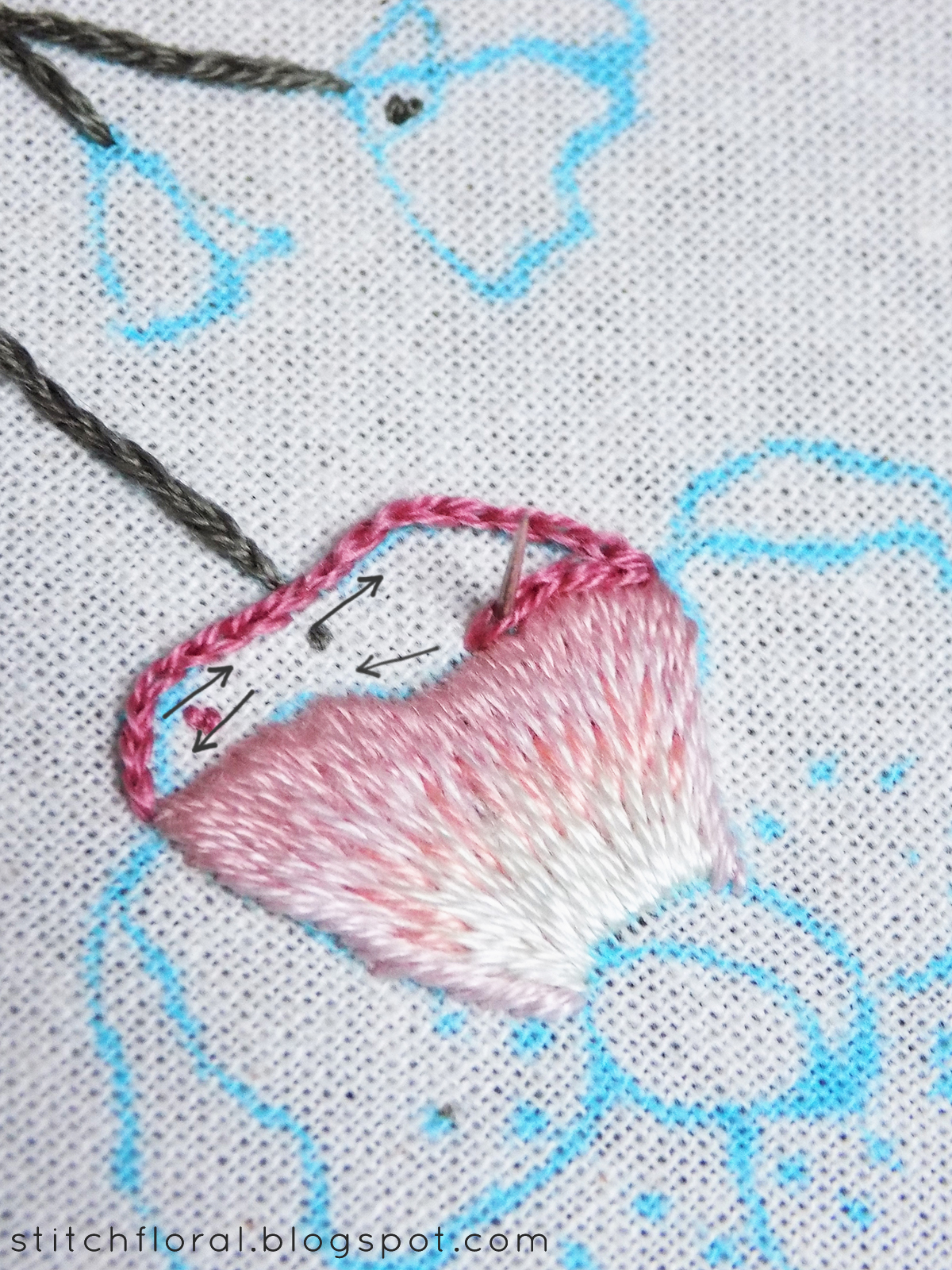Cecelia Rose Stitch Along: Part 2 - Stitch Floral