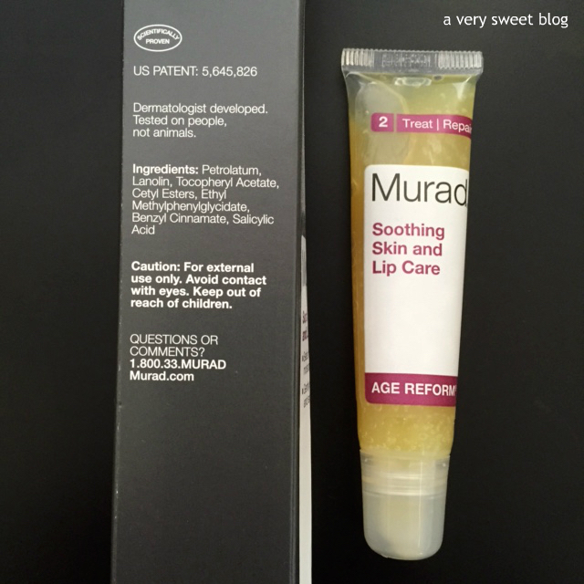 Murad Soothing Skin & Lip Care Review | A Very Sweet Blog
