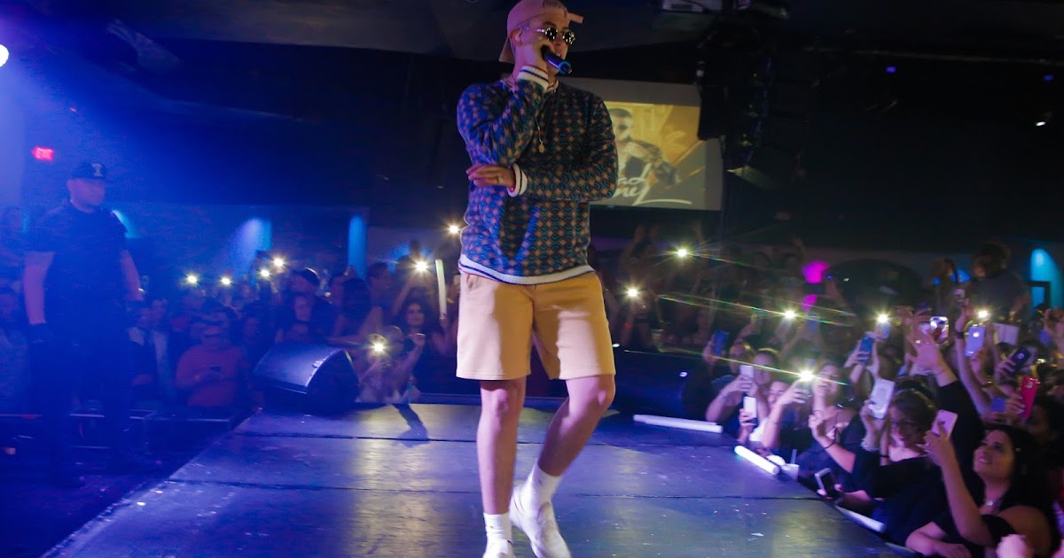 If you missed Latin artist BAD BUNNY at Cafe Iguana Pines.....