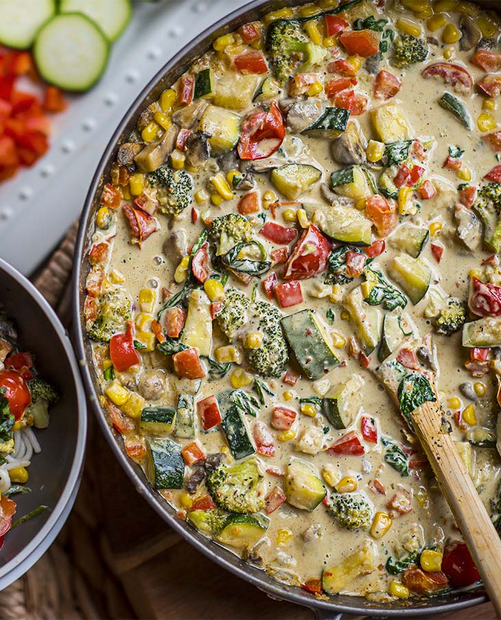 Protein Treats By Nicolette : Vegetable “Cream” Sauce (Vegan)