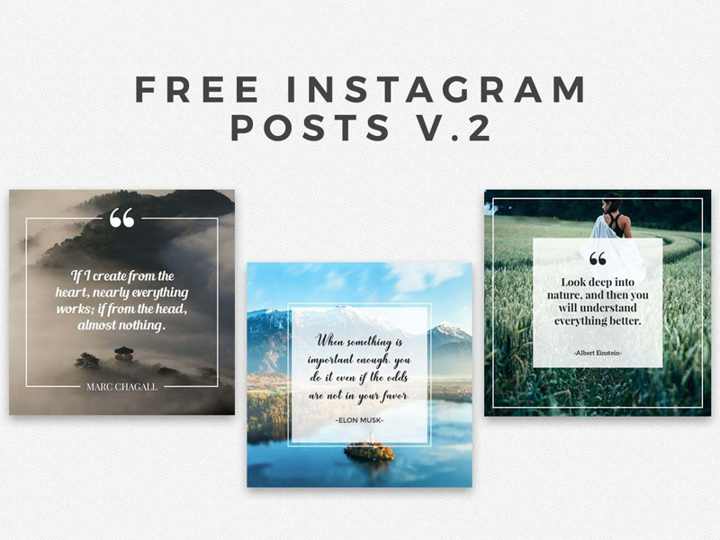 Free Instagram Templates for Easier Instagram Content Planning ...